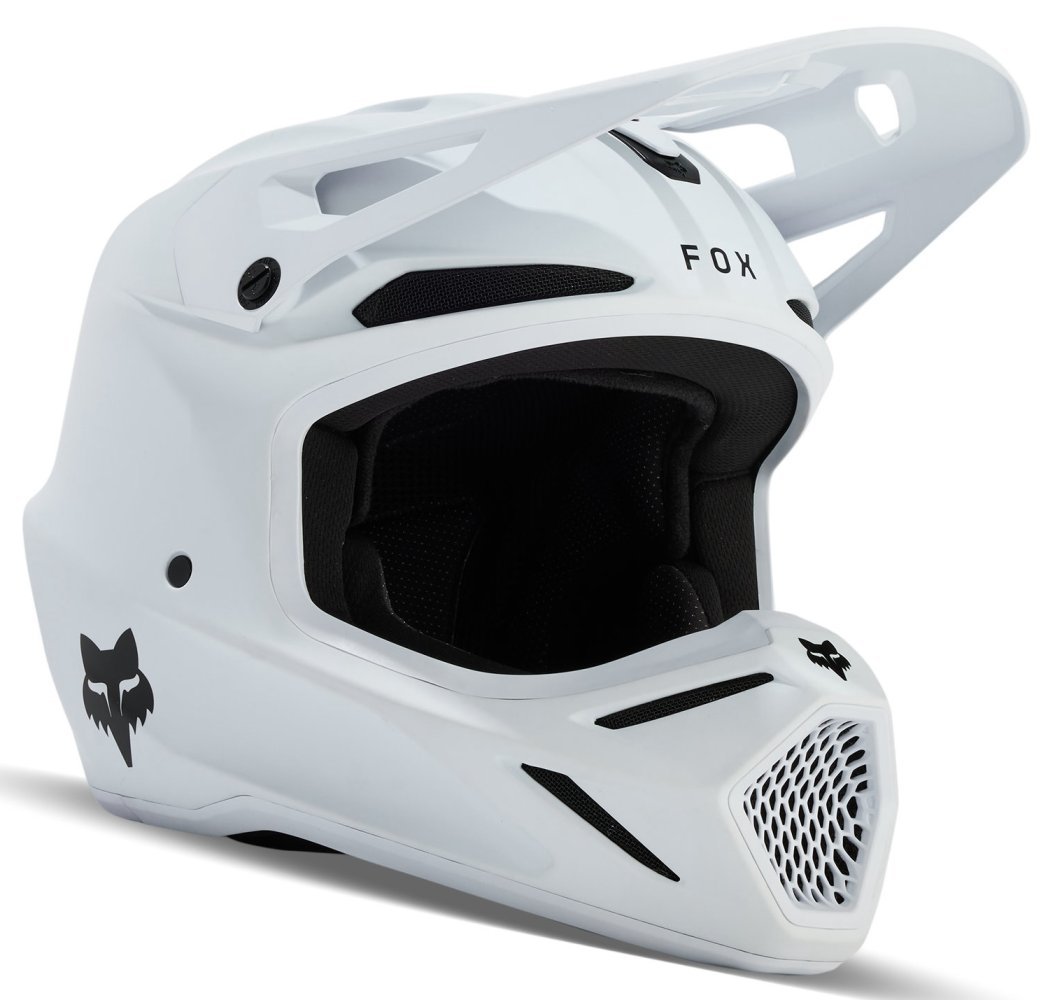 Шлем Fox Head V3 HELMET - MATTE [WHITE] (31365-067-L) купить в интернет ...